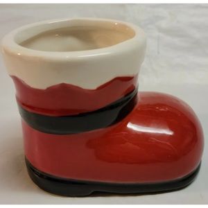 Holiday | 221 Mr Christmas Ceramic Mug Vintagestyle Santas Boot 3 ...